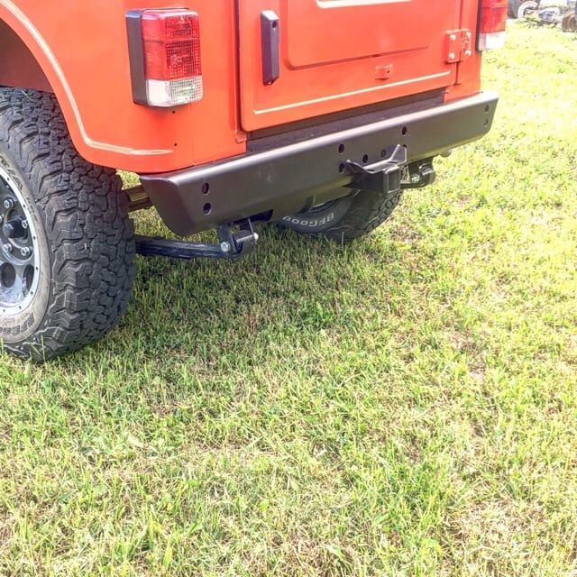 Rear Bumper with Receiver | Mahindra Roxor Rear Bumper